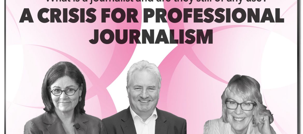 What Is A Journalist And Are They Still Of Any Use A Crisis For Professional Journalism 